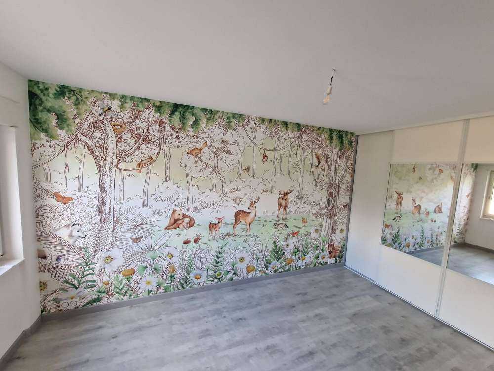 Forest Friends - Spring - Fotobehang.nl