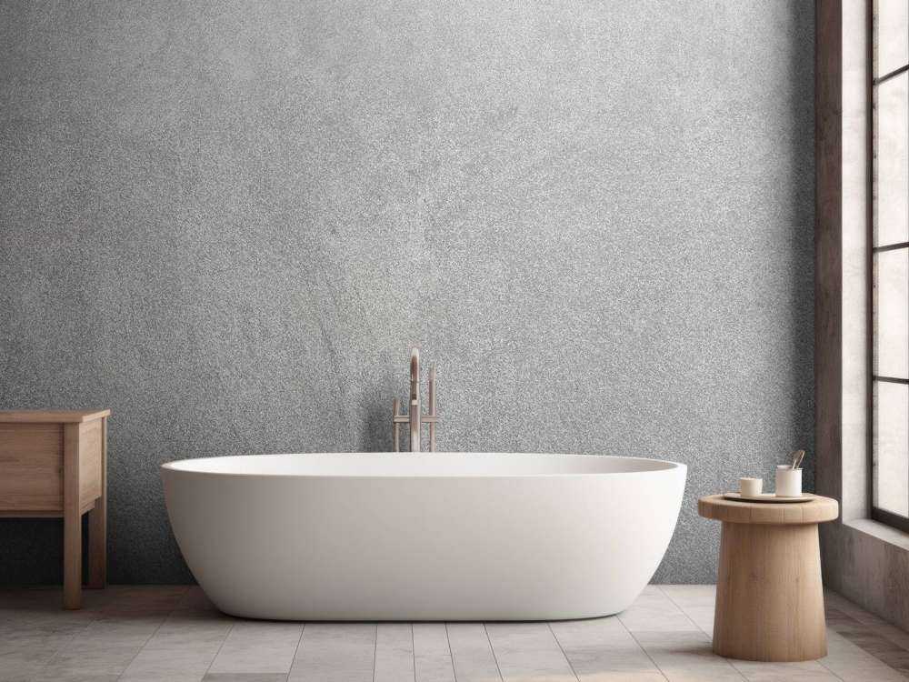 Betonnen muur met structuur fotobehang - Fotobehang.nl